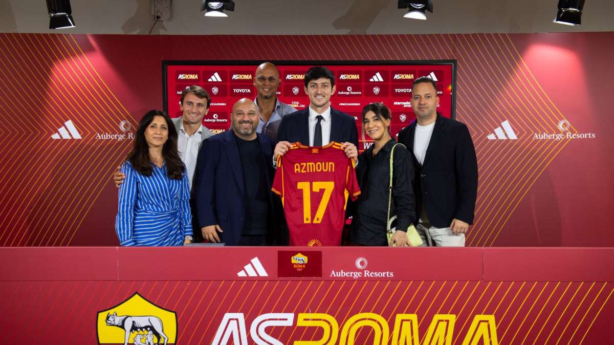 TMW - Roma, Azmoun sceglie la numero 17: la prima immagine con la maglia giallorossa - TUTTO ...