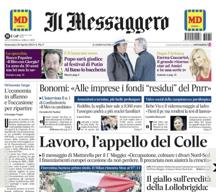 Roma femminile campione d'Italia, Il Messaggero titola: "Una gioia da ...