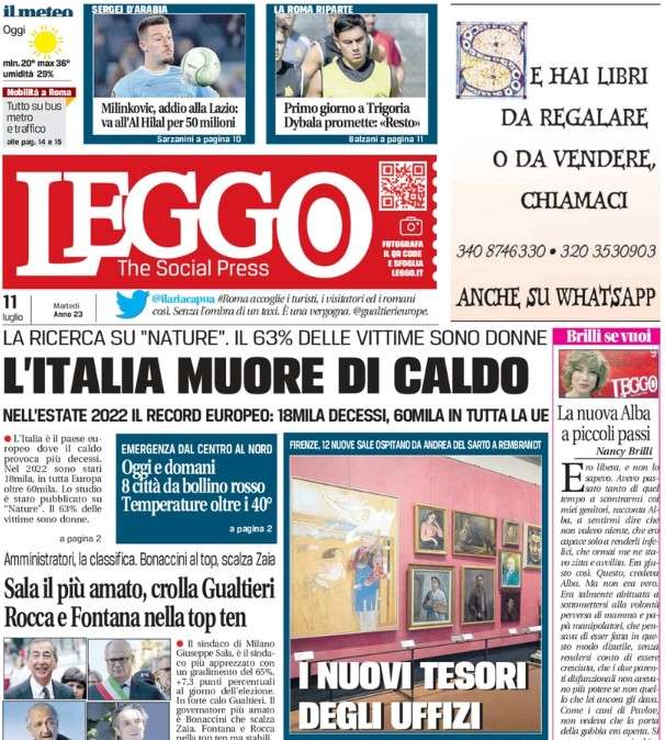 Leggo: "Roma, primo giorno a Trigoria. Dybala promette: 'Resto'" - TUTTO mercato WEB