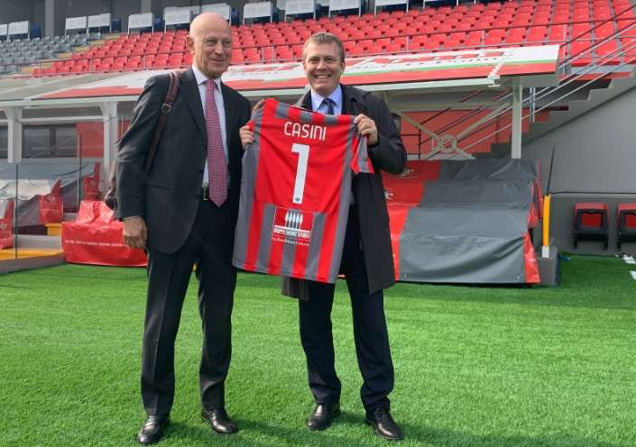 Cremonese, visita del presidente Casini alle strutture del club nella ...