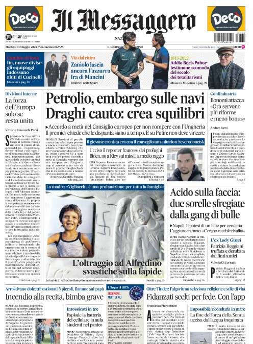 Il Messaggero: "Roma, Zaniolo lascia ancora l'azzurro. Ira di Mancini ...